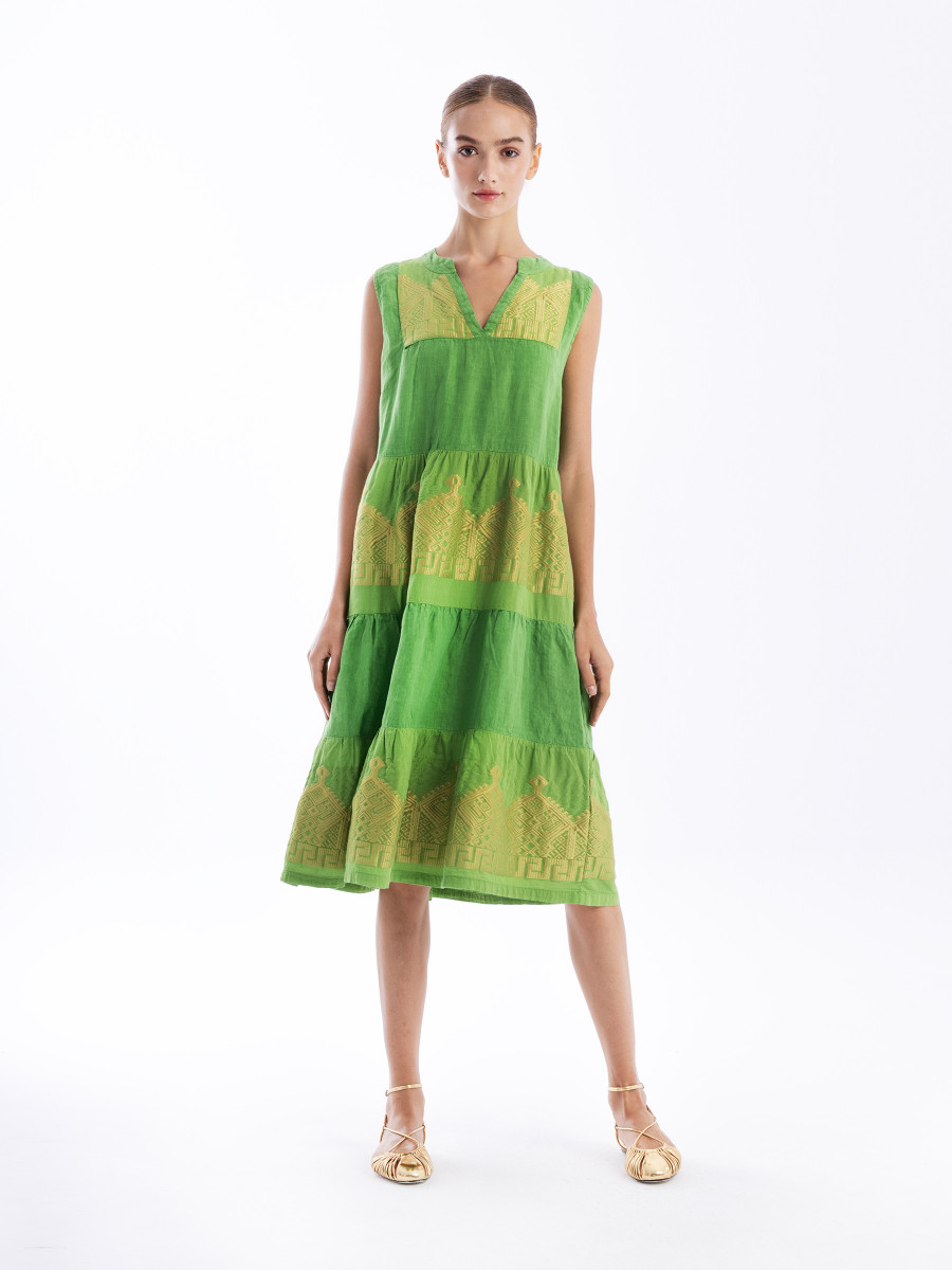 Embroidered Dress/Resort